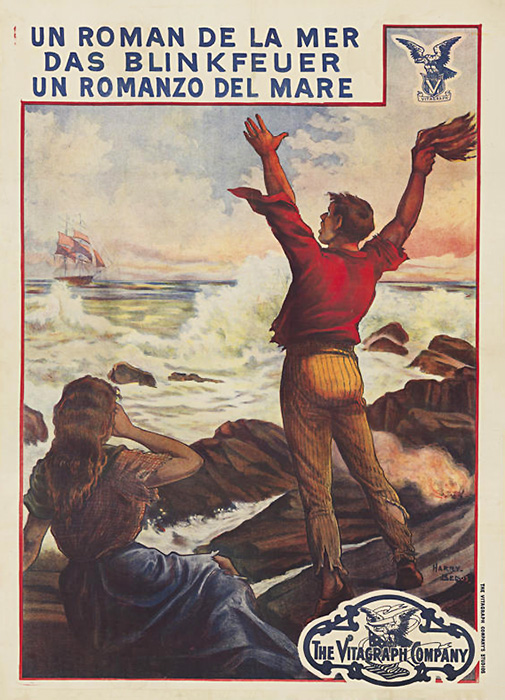 Filmplakat Blinkfeuer Das 1912 Filmposter Archiv