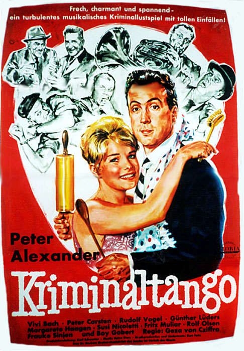 Filmplakat: Kriminaltango (1960) - Plakat 1 von 2 - Filmposter-Archiv Filmplakat: Kriminaltango (1960) - Plakat 1 von 2 - Filmposter-Archiv